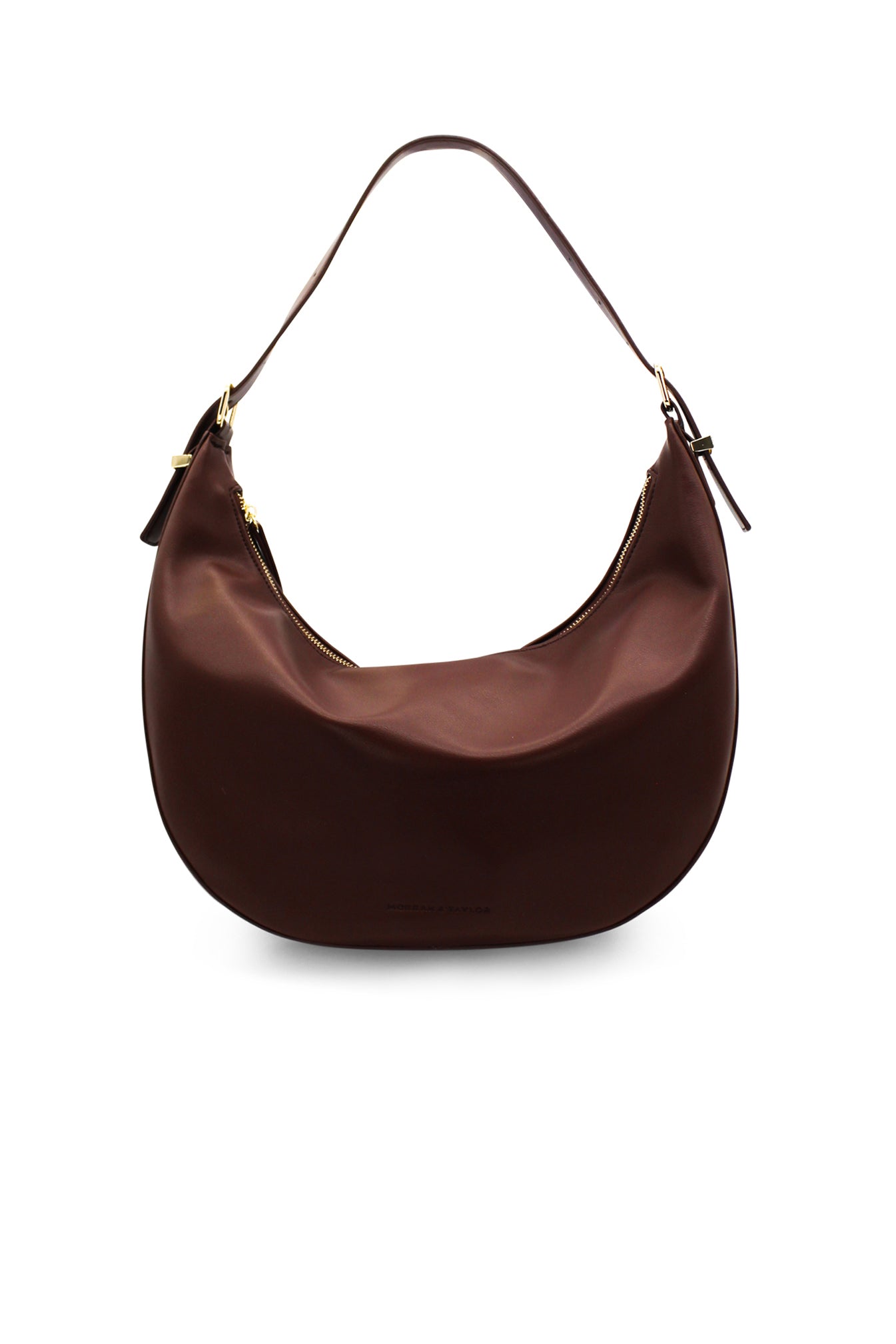 The Morgan & Taylor Sawyer Shoulder Handbag in Chocolate Brown – MORGAN ...