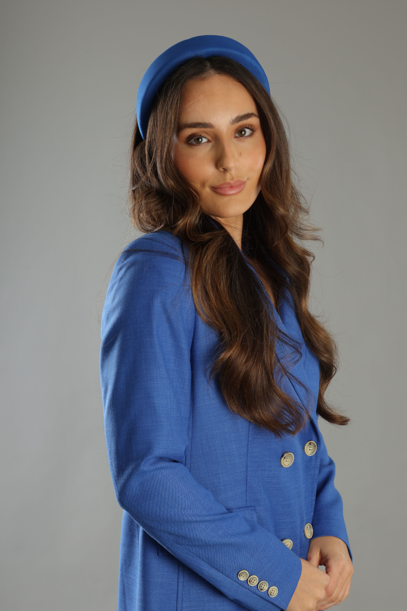 Lola Headband in Blue – MORGAN & TAYLOR