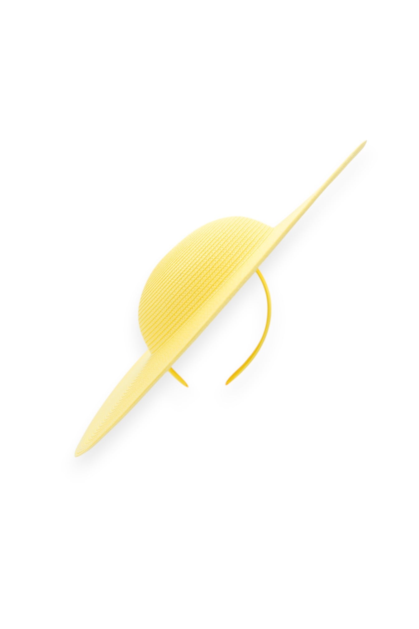 The Morgan & Taylor Mona Racewear Plate Hat in Yellow – MORGAN & TAYLOR