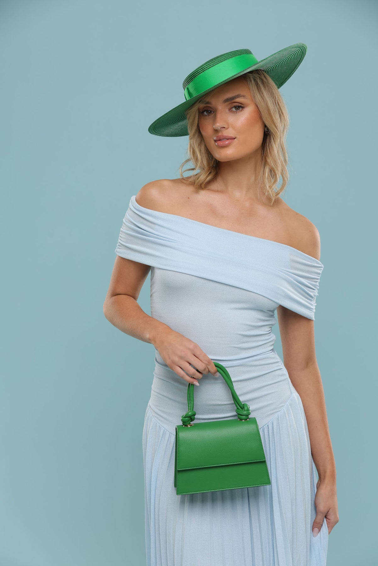 Macy Emerald Boater | Racewear / Race Hat | Morgan & Taylor – MORGAN ...