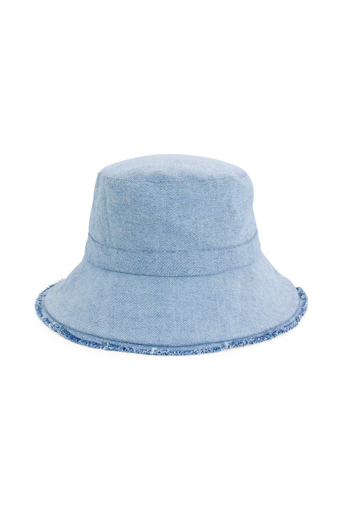 The Morgan & Taylor Mini Carter Kids Bucket Hat in Grey Denim – MORGAN ...