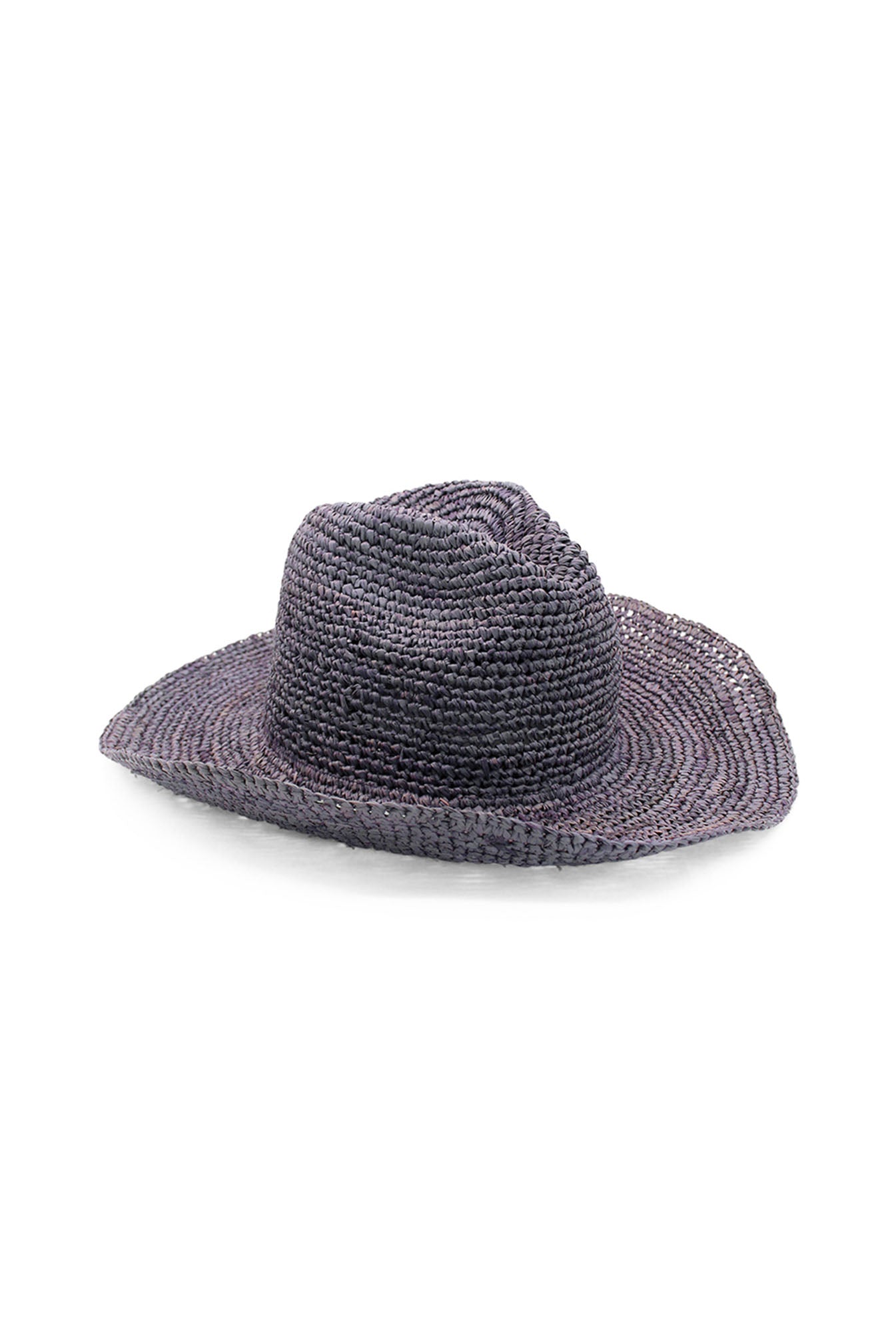 The Morgan & Taylor Rowyn Relaxed Cowboy Fedora in Grey Purple – MORGAN ...