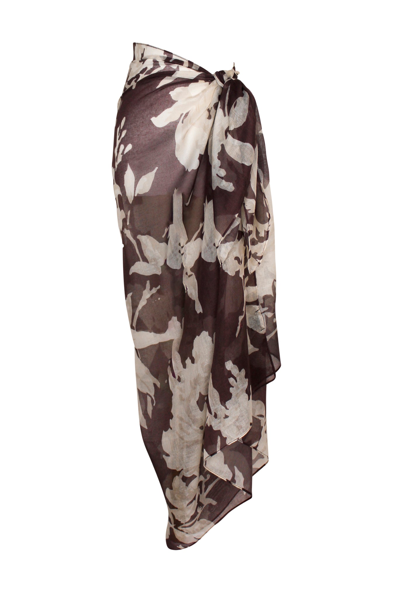 The Morgan & Taylor Tallulah Beach Sarong in Brown – MORGAN & TAYLOR