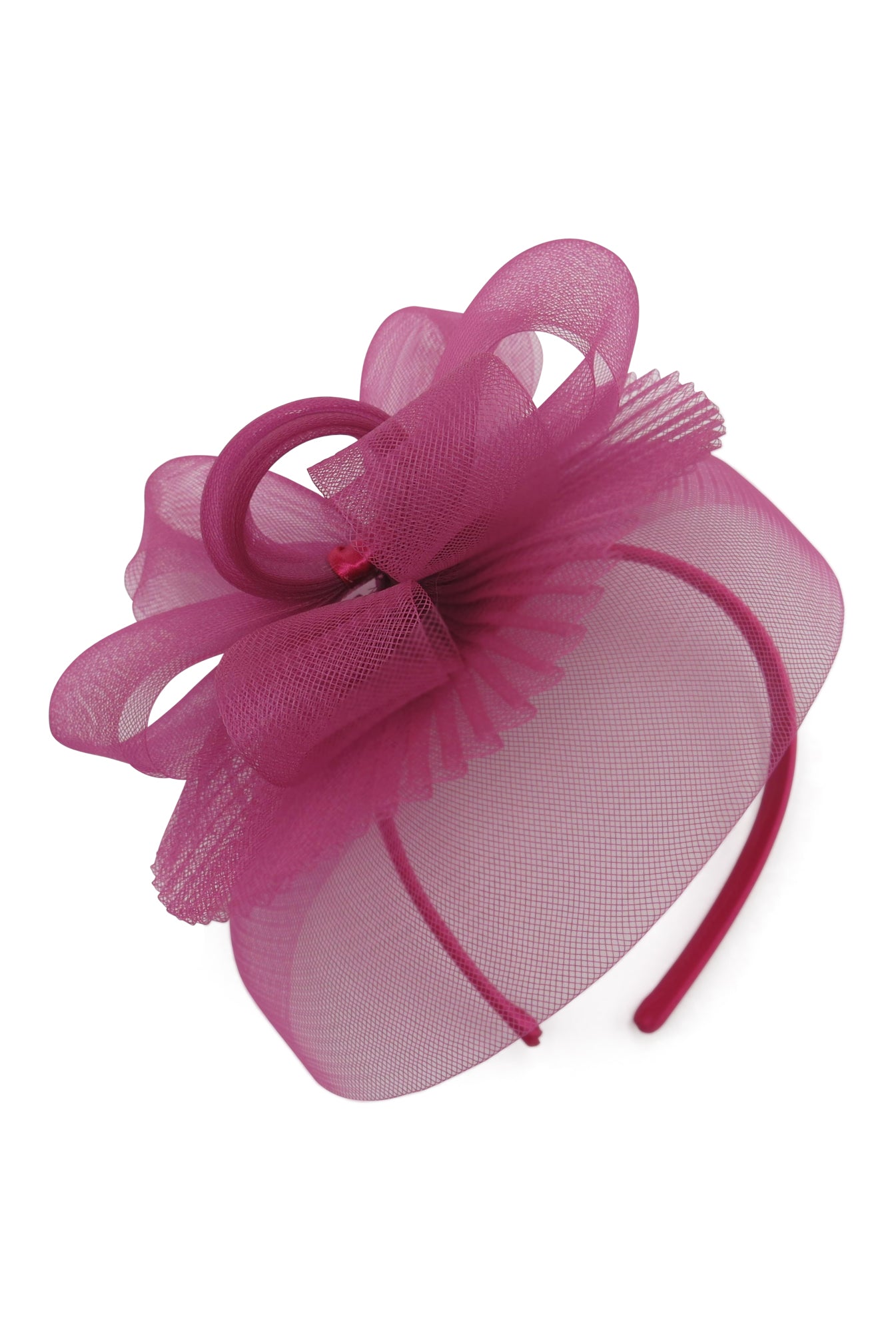 Simone Cerise Fascinator | Racewear / Fascinators | Morgan & Taylor ...
